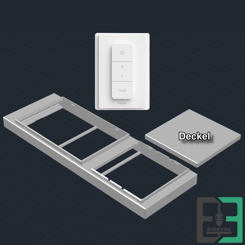 Philips Hue Dimmer Switch V2 / Dial Switch Kombi - 3er